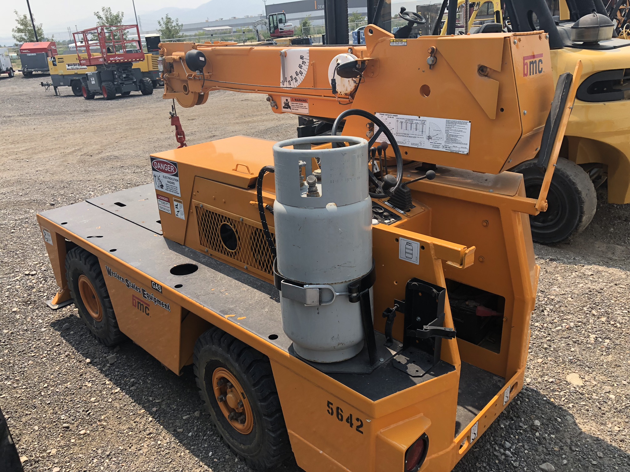 IC-20-1G MINI 5,000 POUND CRANE - Dogface Heavy Equipment Sales