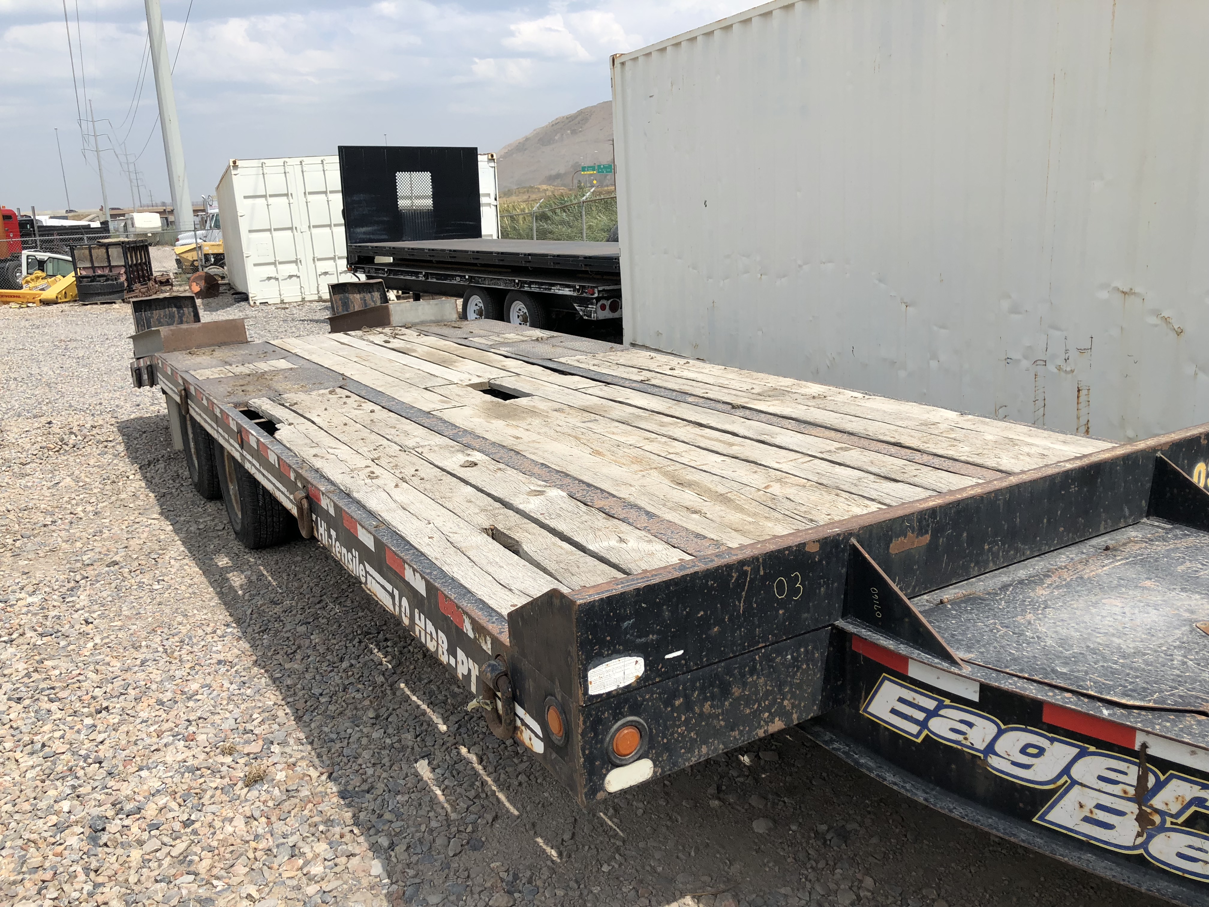 10 TON HDB-PT BEAVER TAIL EQUIPMENT TRAILER - Dogface Heavy Equipment ...