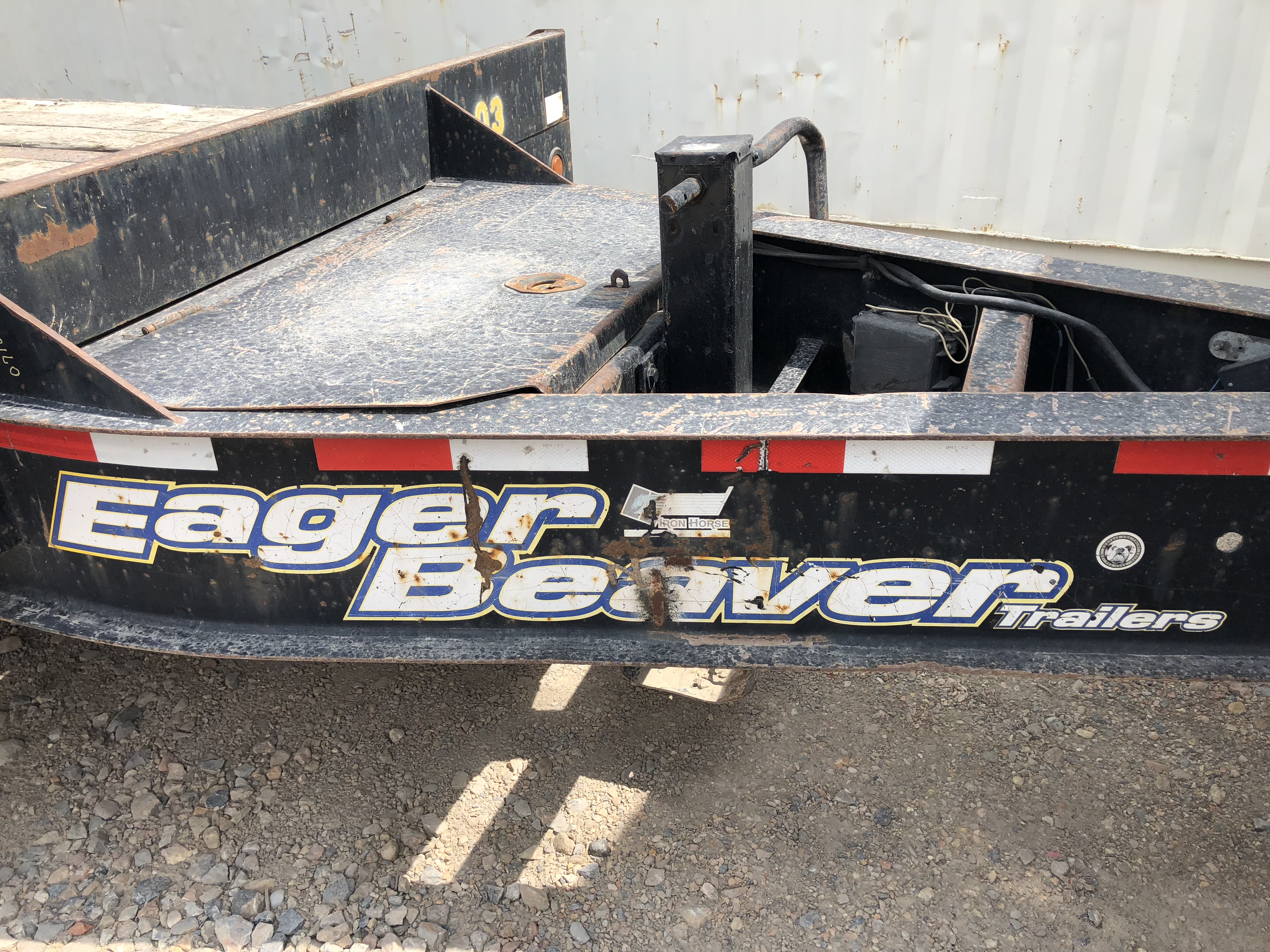 10 TON HDB-PT BEAVER TAIL EQUIPMENT TRAILER - Dogface Heavy Equipment ...