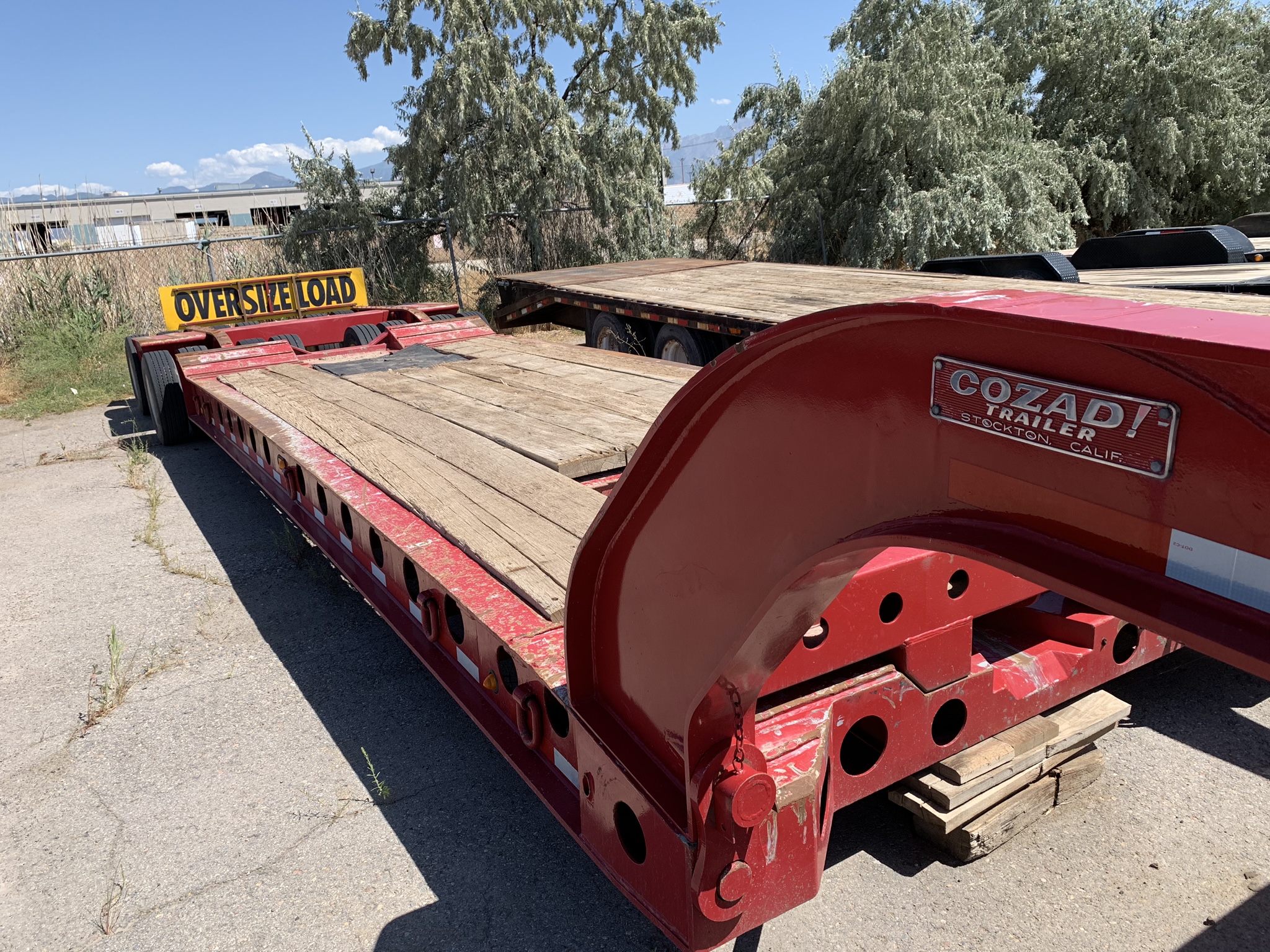 60 TON MANUAL TRAILER - Dogface Heavy Equipment Sales