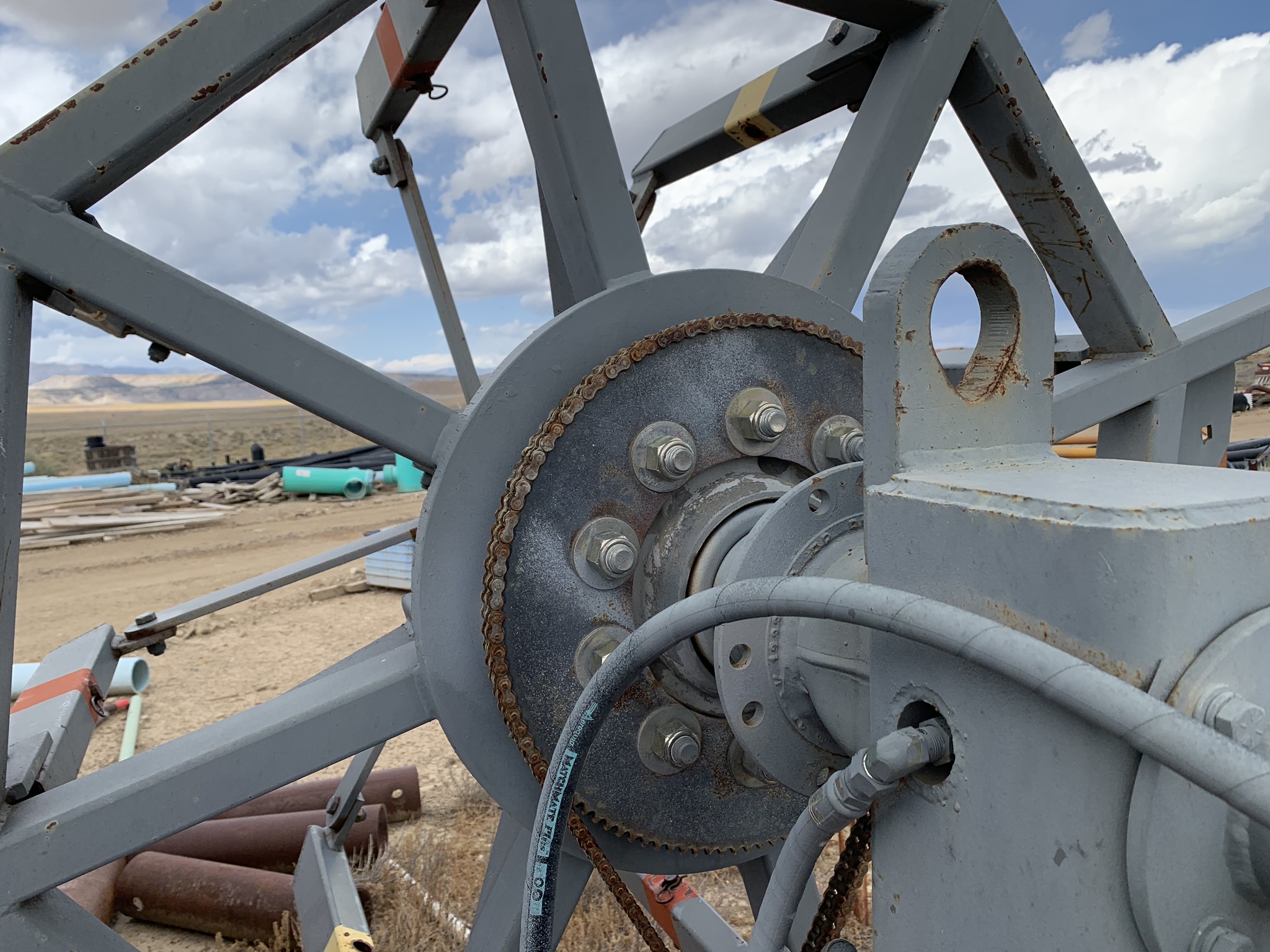 POLLY PIPE REEL - Dogface Heavy Equipment Sales