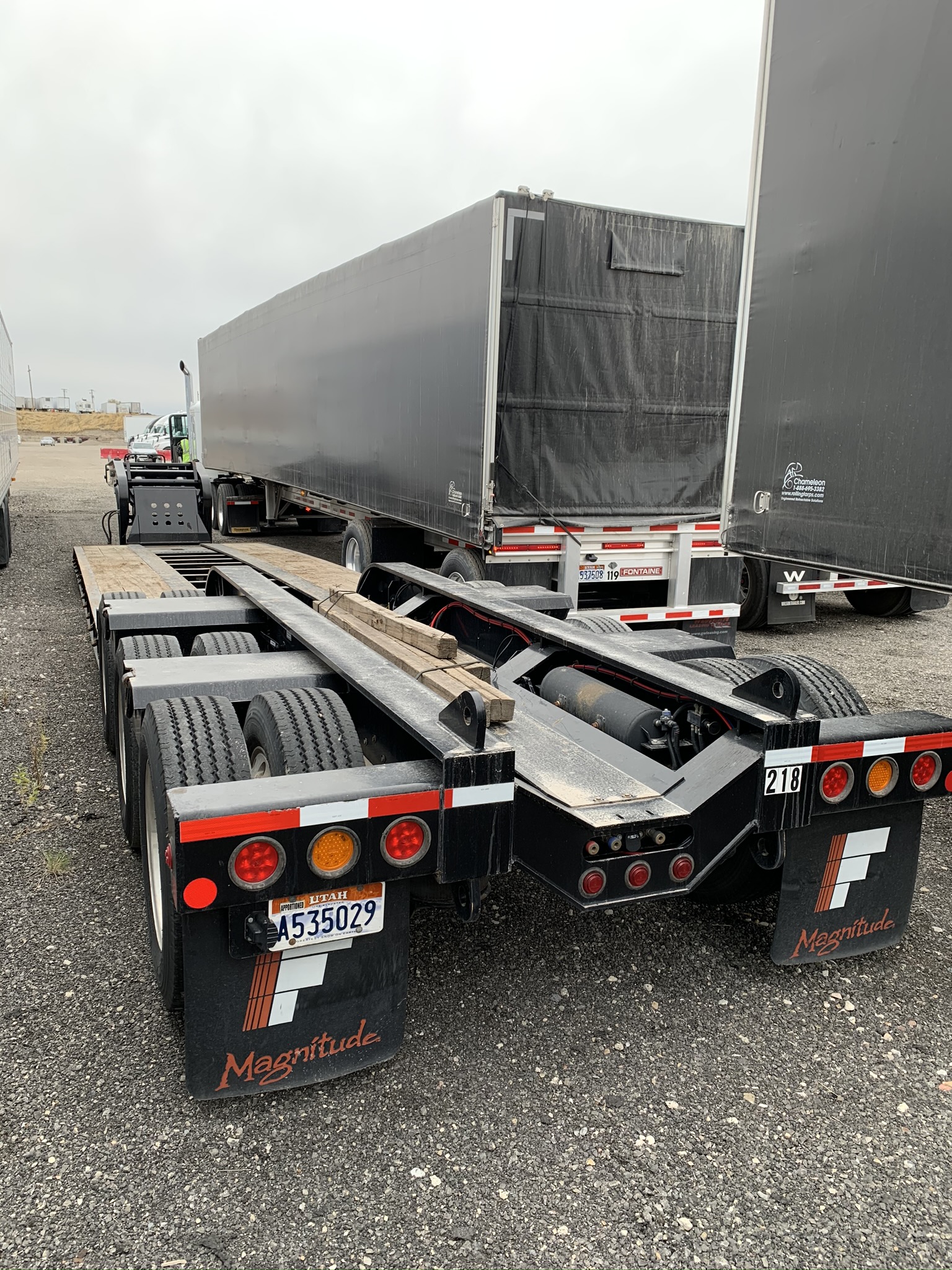 55 TON RGN GOOSENECK TRAILER - Dogface Heavy Equipment Sales