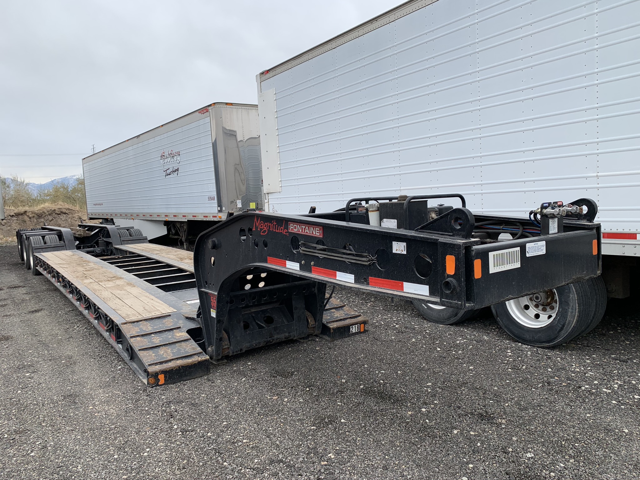 55 TON RGN GOOSENECK TRAILER - Dogface Heavy Equipment Sales