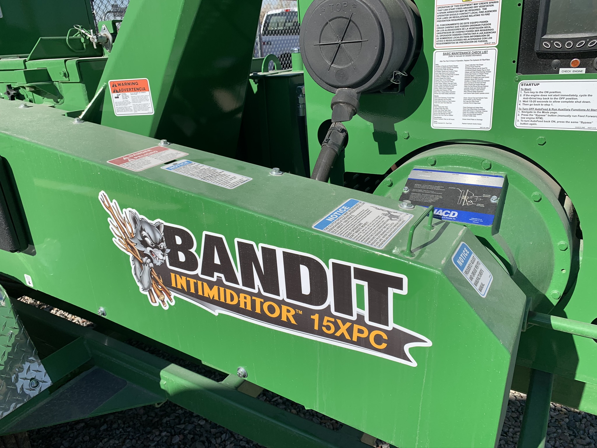 DRUM STYLE BRUSH BANDIT - Dogface Heavy Equipment Sales