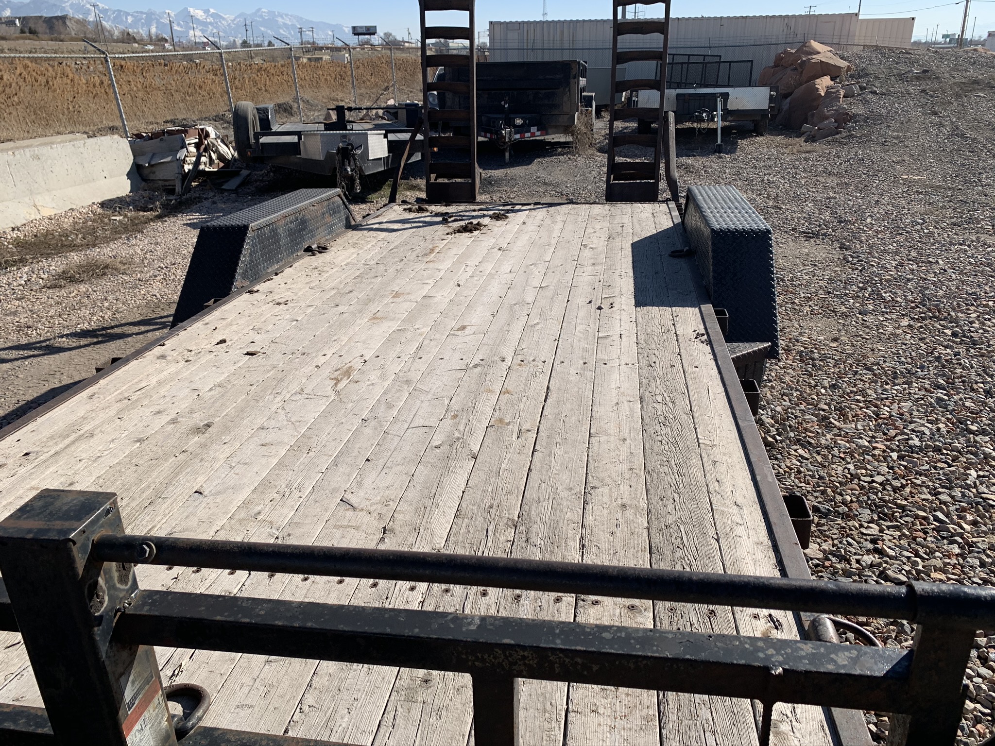 3.12000 POUND BEAVER TAIL TRAILER - Dogface Heavy Equipment Sales ...