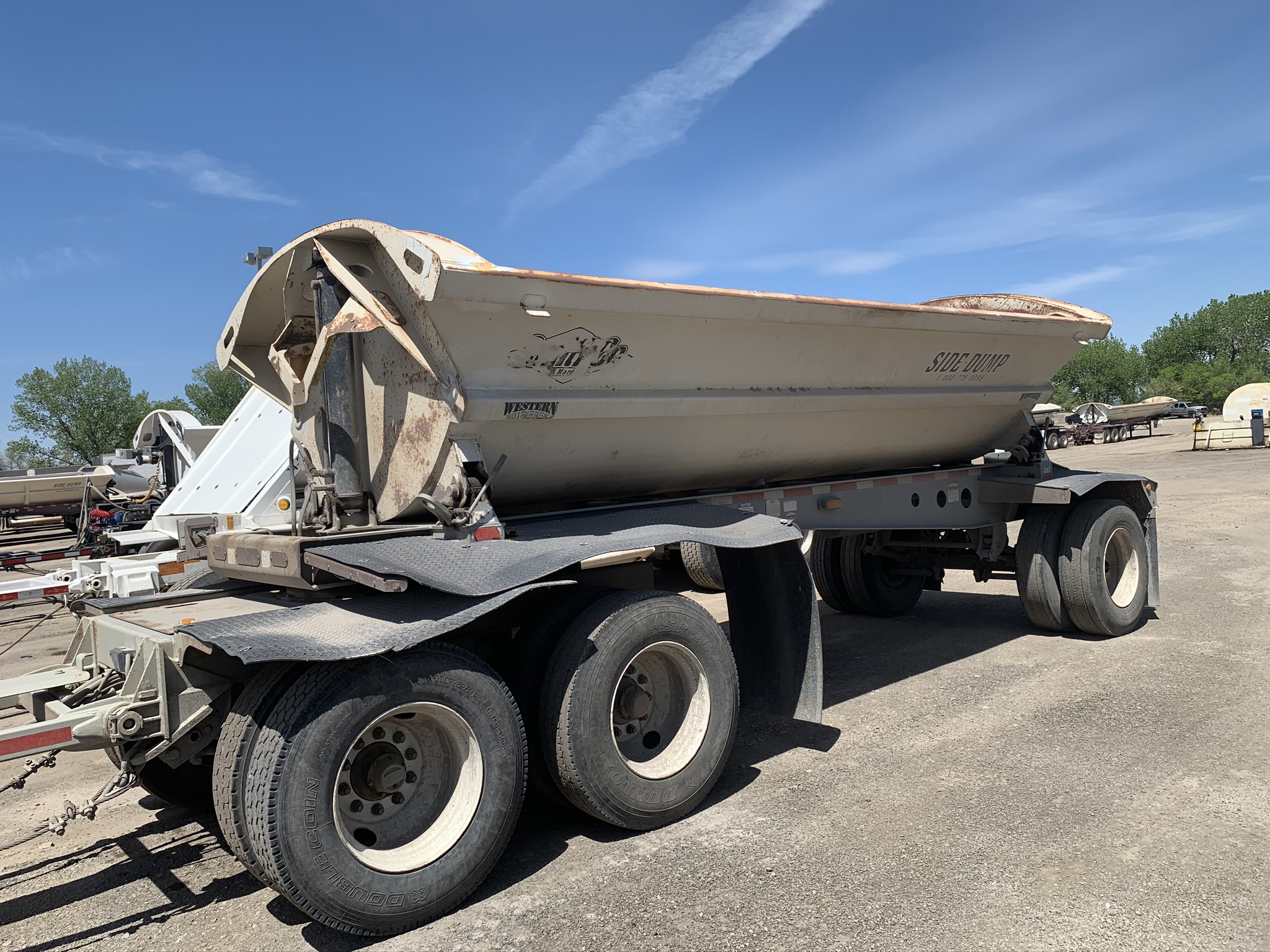 SXL3-42-34 AND S1FP-23-27 SIDE DUMP SET - Dogface Heavy Equipment Sales