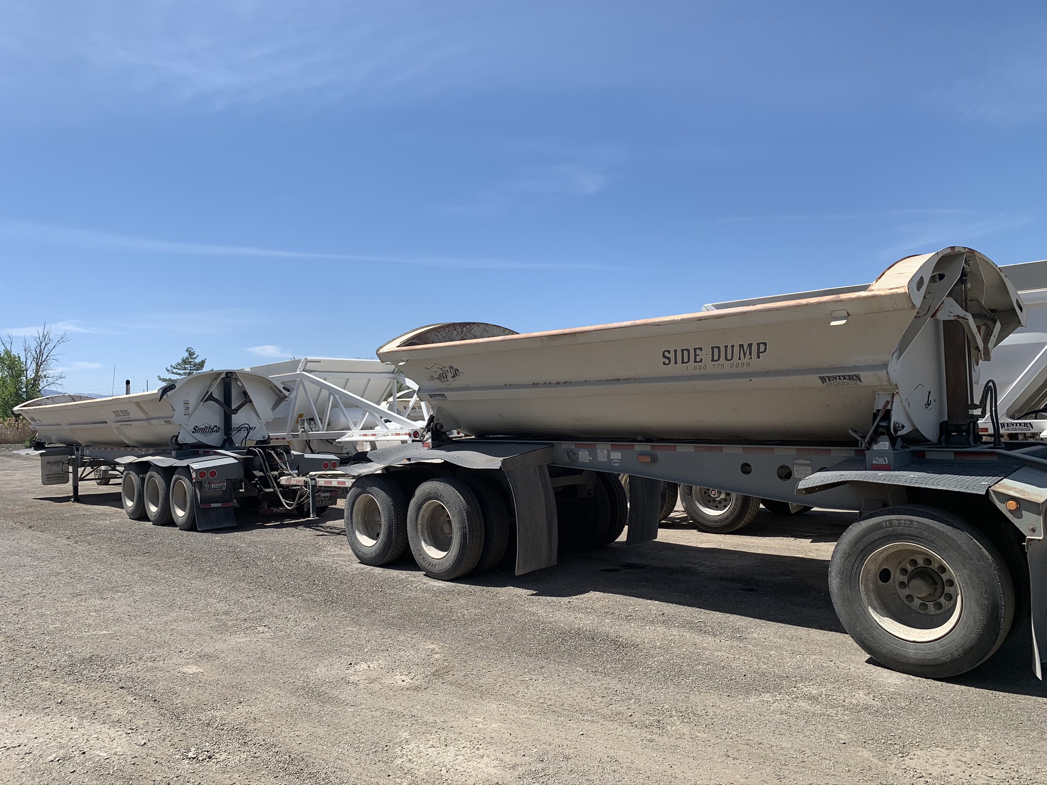 SXL3-42-34 AND S1FP-23-27 SIDE DUMP SET - Dogface Heavy Equipment Sales ...