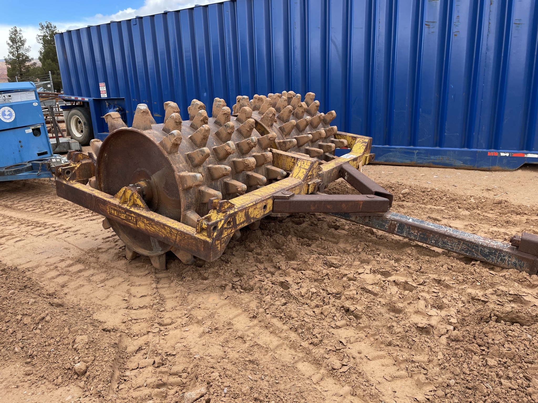 10' Letourneal Sheeps Foot Tow Behind - Dogface Heavy Equipment Sales