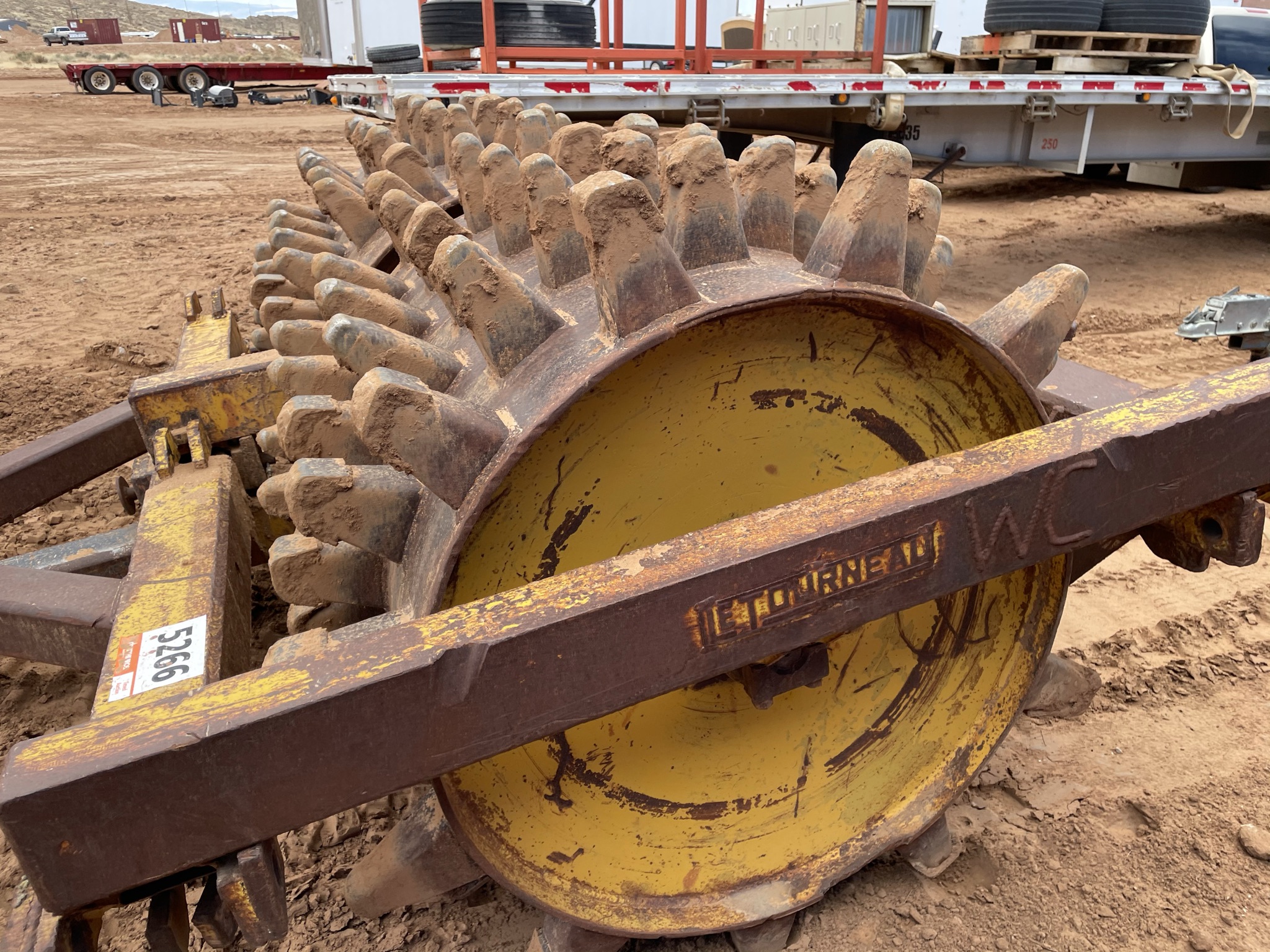 10' Letourneal Sheeps Foot Tow Behind - Dogface Heavy Equipment Sales