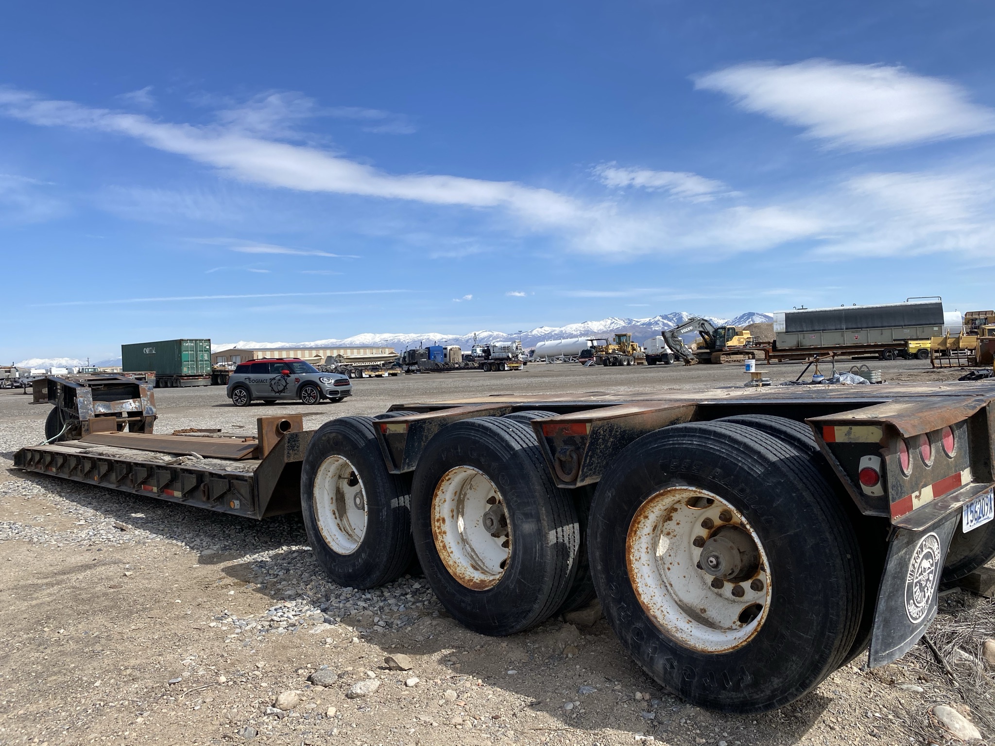 RG-50 GOOSE NECK TRAILER - Dogface Heavy Equipment Sales