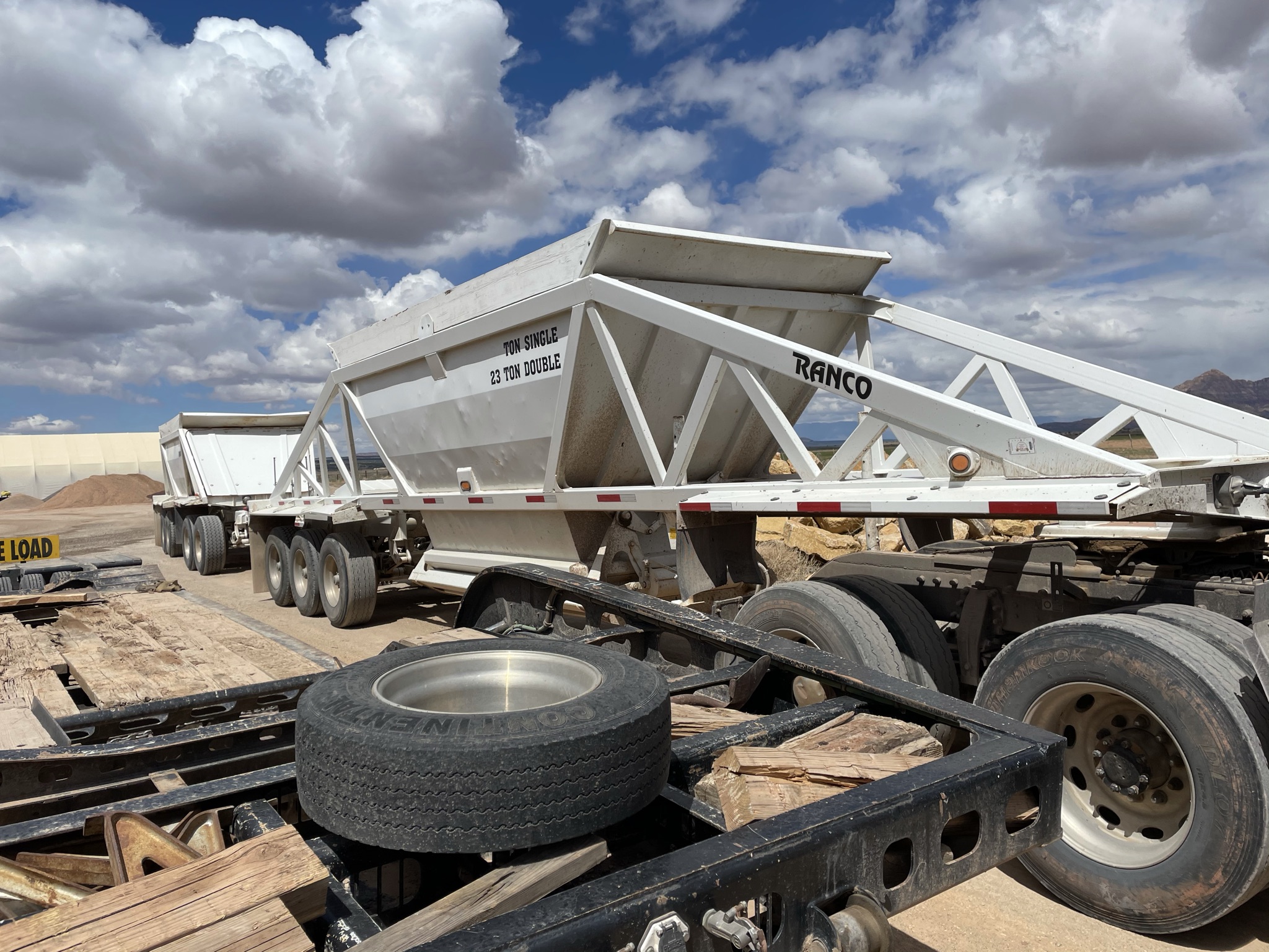 Belly Dump Set - Dogface Heavy Equipment Sales