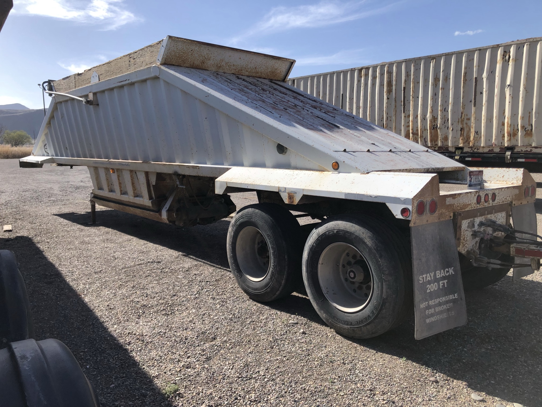 BELLY DUMP SET - Dogface Heavy Equipment Sales