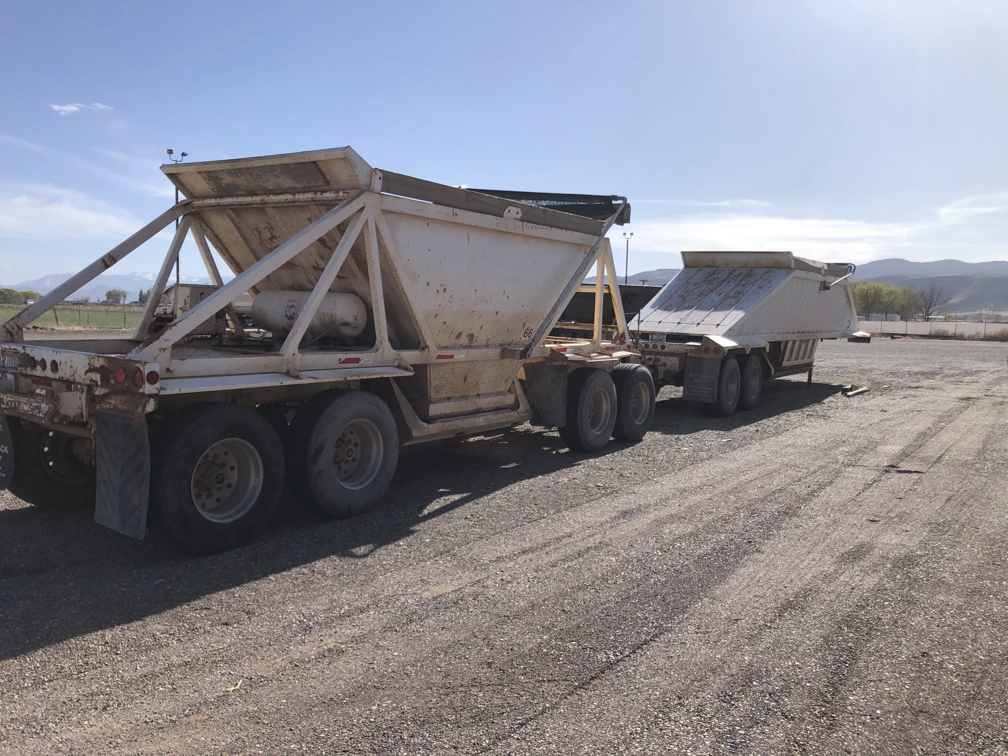 BELLY DUMP SET - Dogface Heavy Equipment Sales