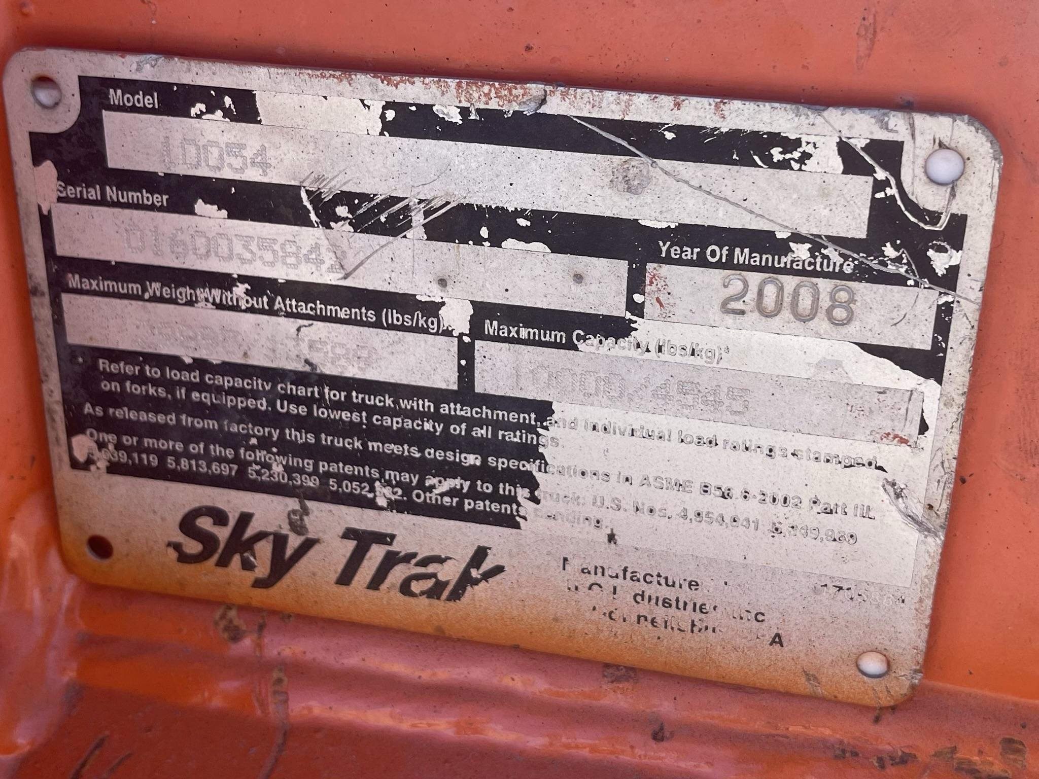 10054 RT 10,000 POUND TELEHANDLER FORKLIFT - Dogface Heavy Equipment Sales